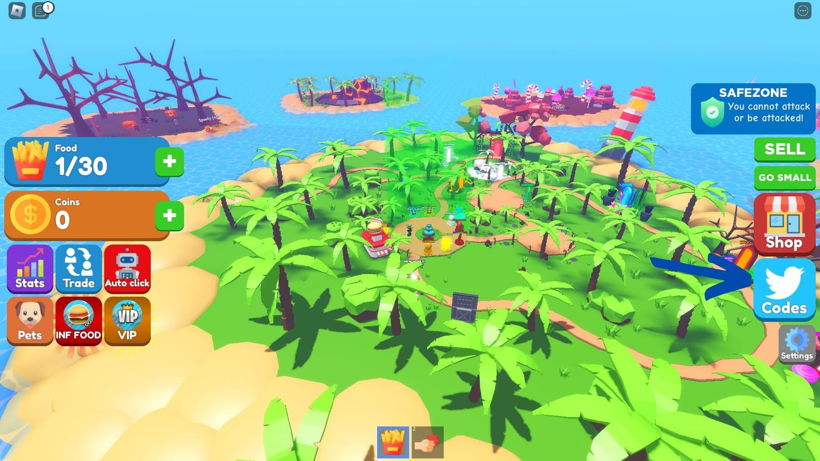 Eating Simulator codes