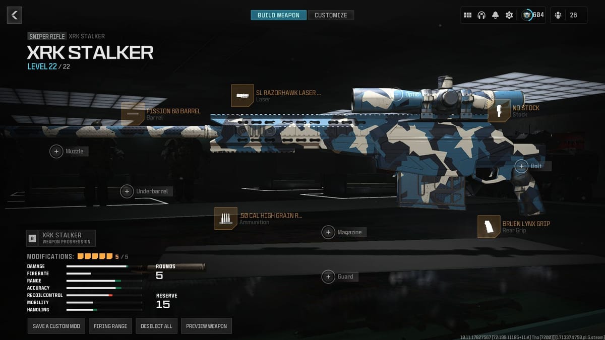 Best one-shot Sniper Rifle loadout in Warzone Season 3 after MORS nerf