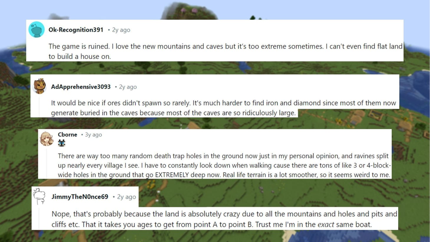 3 Minecraft updates that failed to meet fan expectations