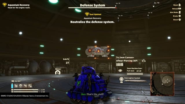 How to beat Defense System boss in Sand Land