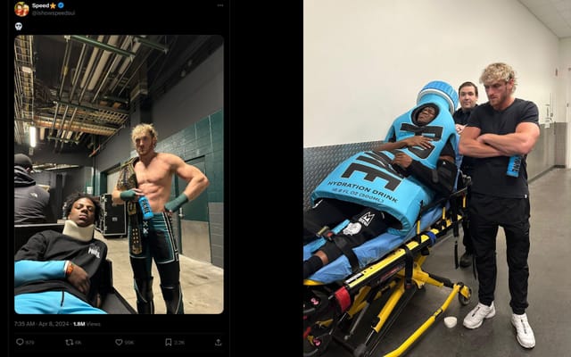 "WWE is real" - IShowSpeed updates the community after his viral ...