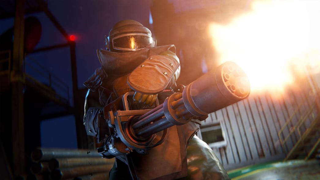 Rust Minigun and Military Flamethrower: How to get and use
