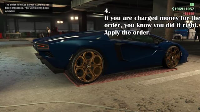 GTA Online custom plate glitch makes it possible to paint stock rims on ...
