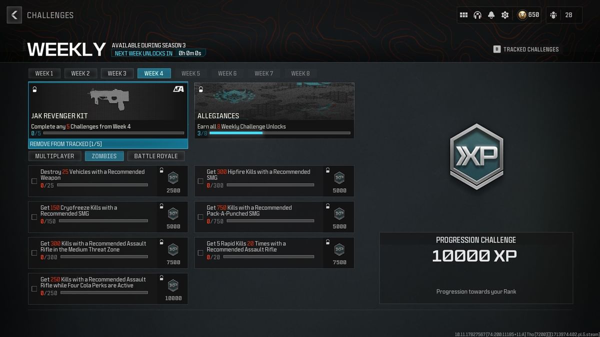 MW3 and Warzone Season 3 Week 4 challenges: How to complete, rewards ...