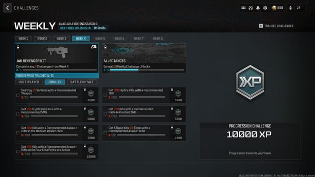 MW3 and Warzone Season 3 Week 4 challenges: How to complete, rewards ...