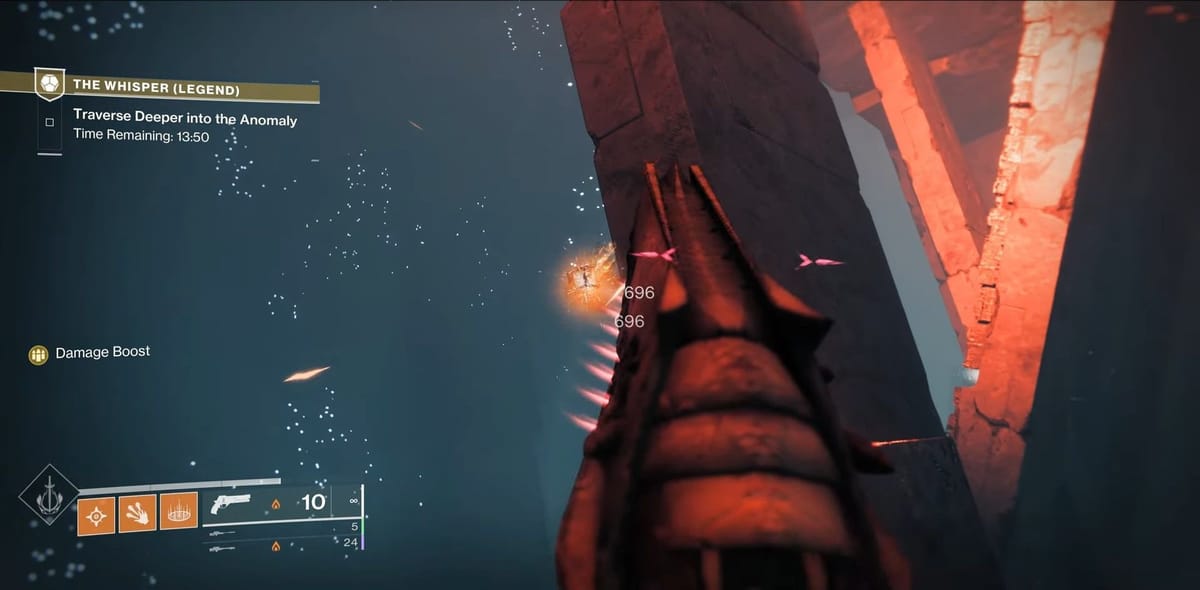 All Oracle locations guide in Destiny 2 The Whisper Exotic mission