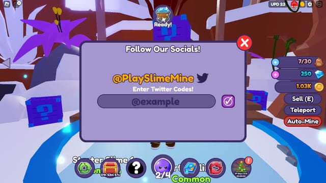 Slime Mine Codes