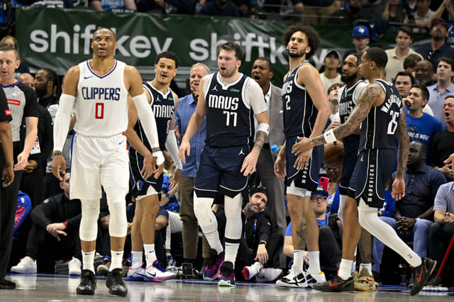 WATCH: Russell Westbrook commits brash foul on Luka Doncic before ...