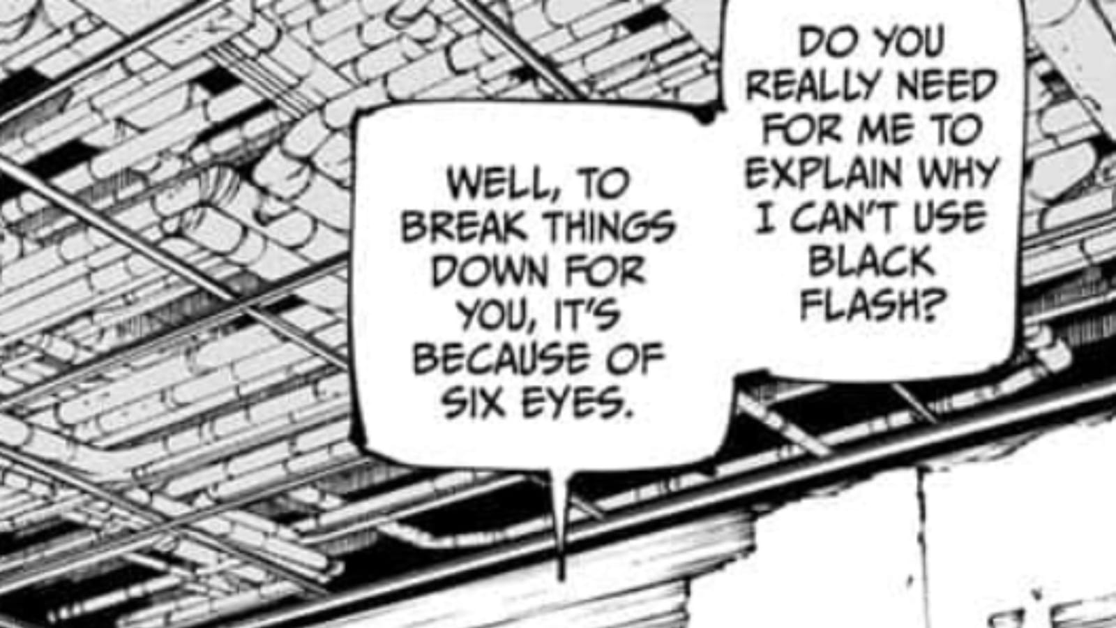 "Gojo can't use Black Flash?" Jujutsu Kaisen fans riot after official ...