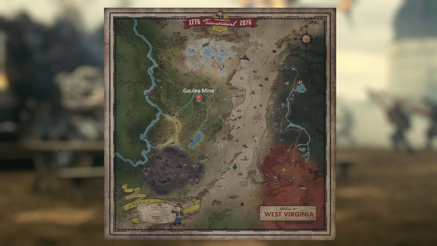 How to get the Gauley Mine ID Card in Fallout 76