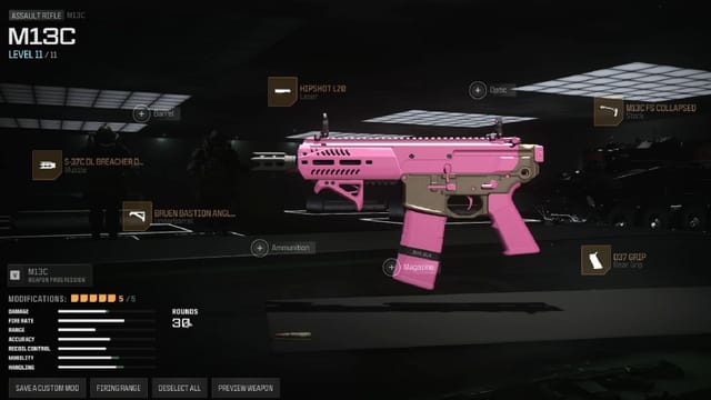 Best M13C loadout in Warzone Season 3