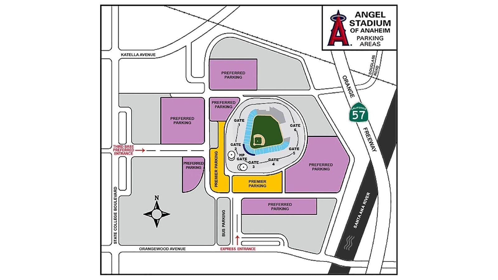 Los Angeles Angels Stadium - History, Capacity, Seating Chart & Notable ...