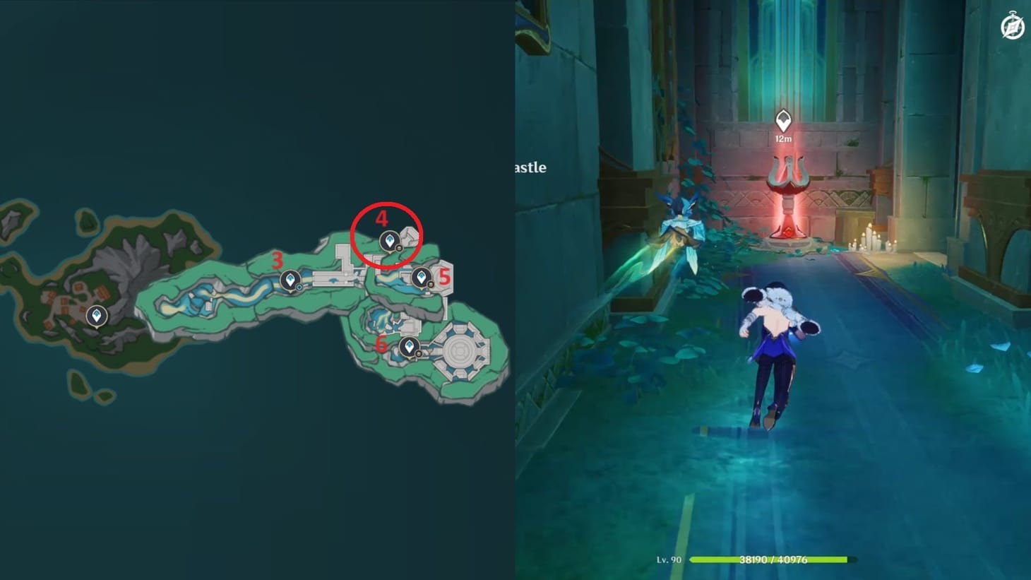 Genshin Impact Nostoi Region and Sea of Bygone Eras teleport waypoints ...