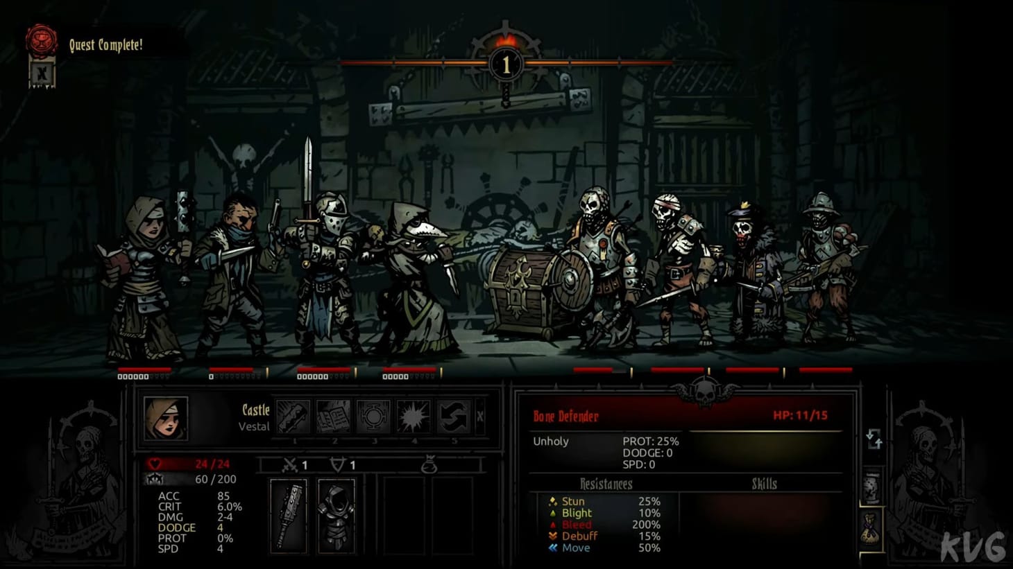 Leper in Darkest Dungeon: Stats, skills and value analyzed