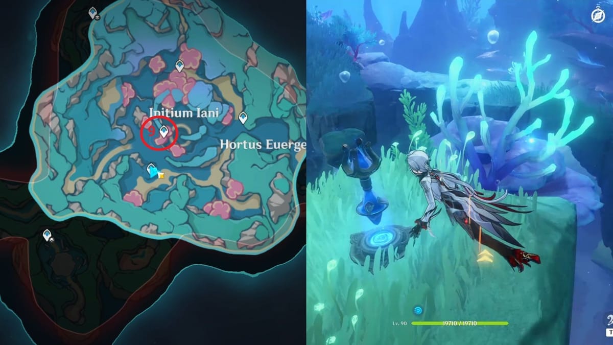 Genshin Impact Nostoi Region and Sea of Bygone Eras teleport waypoints ...