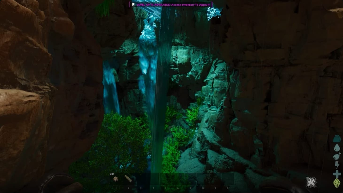 Ark Survival Ascended Oasis Cave location in Scorched Earth
