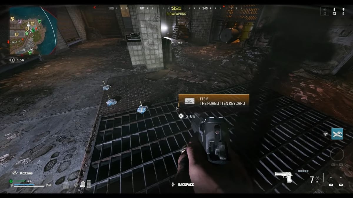 Where to find all Rebirth Island keycards in Warzone