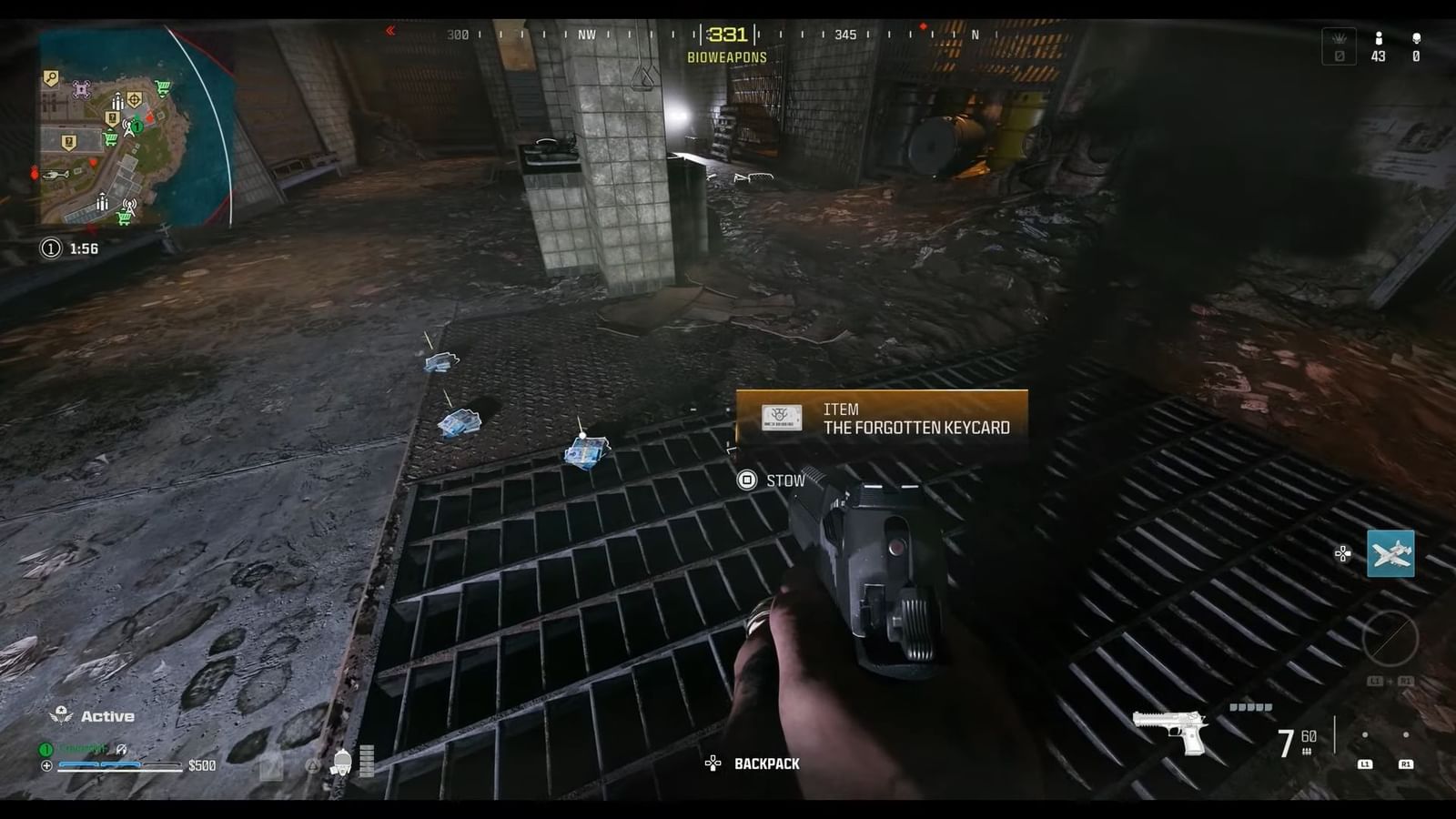 Where to find all Rebirth Island keycards in Warzone