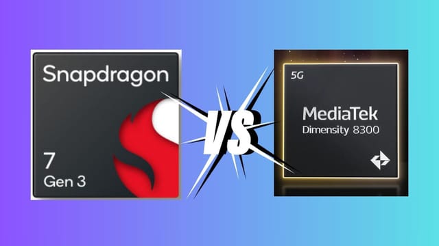 Snapdragon 7 Gen 3 vs Dimensity 8300 Ultra: Which is the better mid-range chipset for gaming?