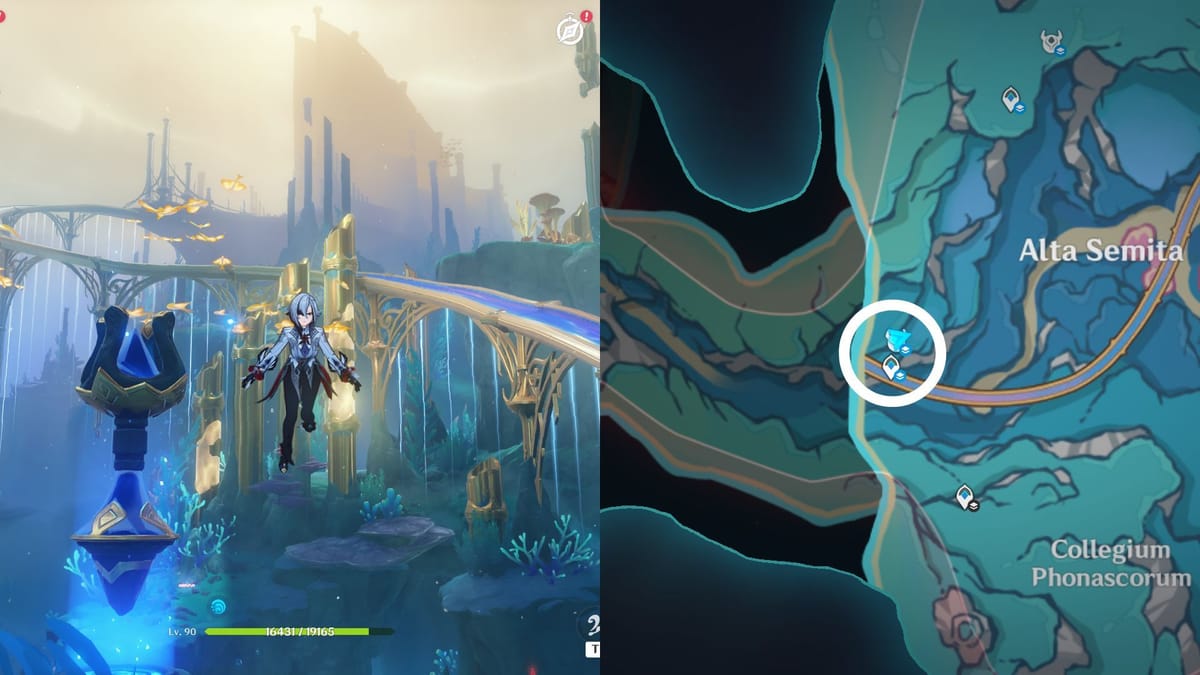 Genshin Impact Sea of Bygone Eras Viewpoint locations