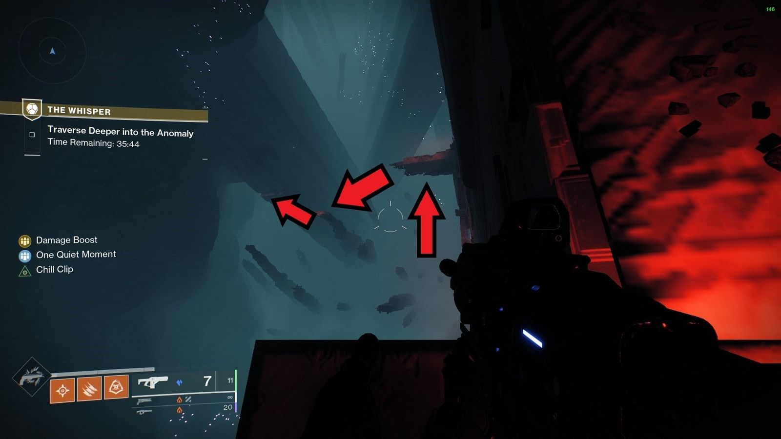 All Oracle locations guide in Destiny 2 The Whisper Exotic mission