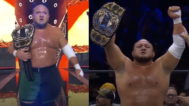 33-year-old star will win the AEW World Championship from Samoa Joe ...