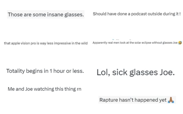 Solar Eclipse: “Those are some insane glasses” - Fans amazed by UFC ...