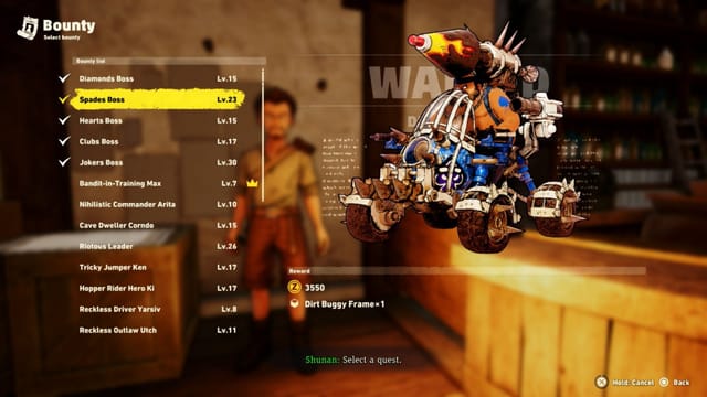 How to beat Spades Boss in Sand Land