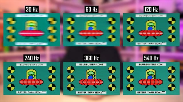 Is 540Hz monitor an 'overkill' for esports in 2024?