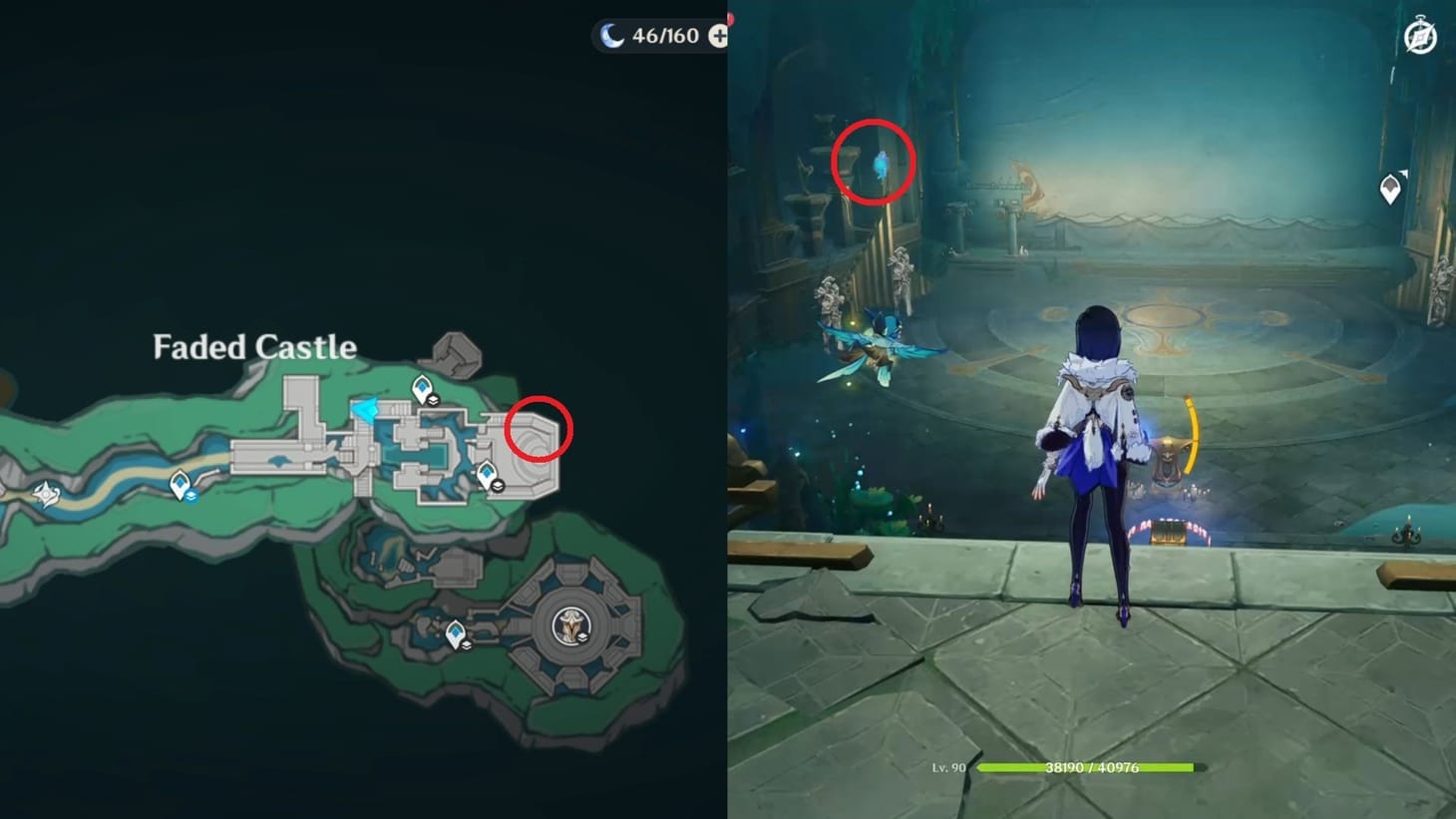 Genshin Impact Nostoi Region Hydroculus locations