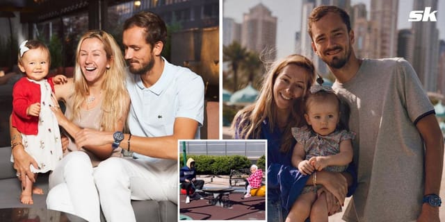 WATCH: Daniil Medvedev enjoys seesaw ride with baby daughter Alisa ...