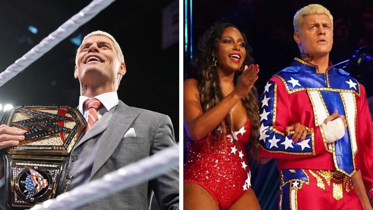 How did Cody Rhodes reference his wife Brandi Rhodes minutes into ...