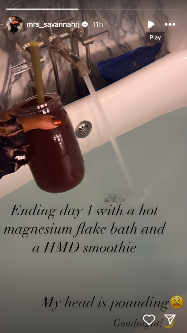 “My head is pounding”: LeBron James wife Savannah James reveals her go-to headache remedy