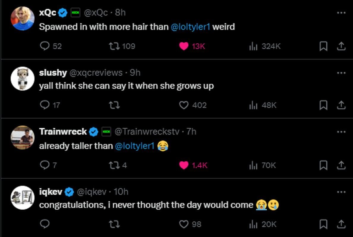 Twitch streamers Tyler1 and Macaiyla announce the birth of their child ...