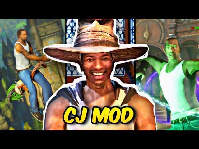 5 times CJ from GTA San Andreas was modded in another game