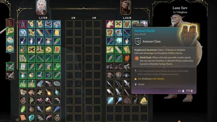 How to get Sentinel Shield in Baldur's Gate 3