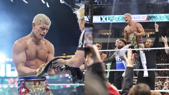 Cody Rhodes's win at WWE WrestleMania 40 was "surreal," wrestling ...