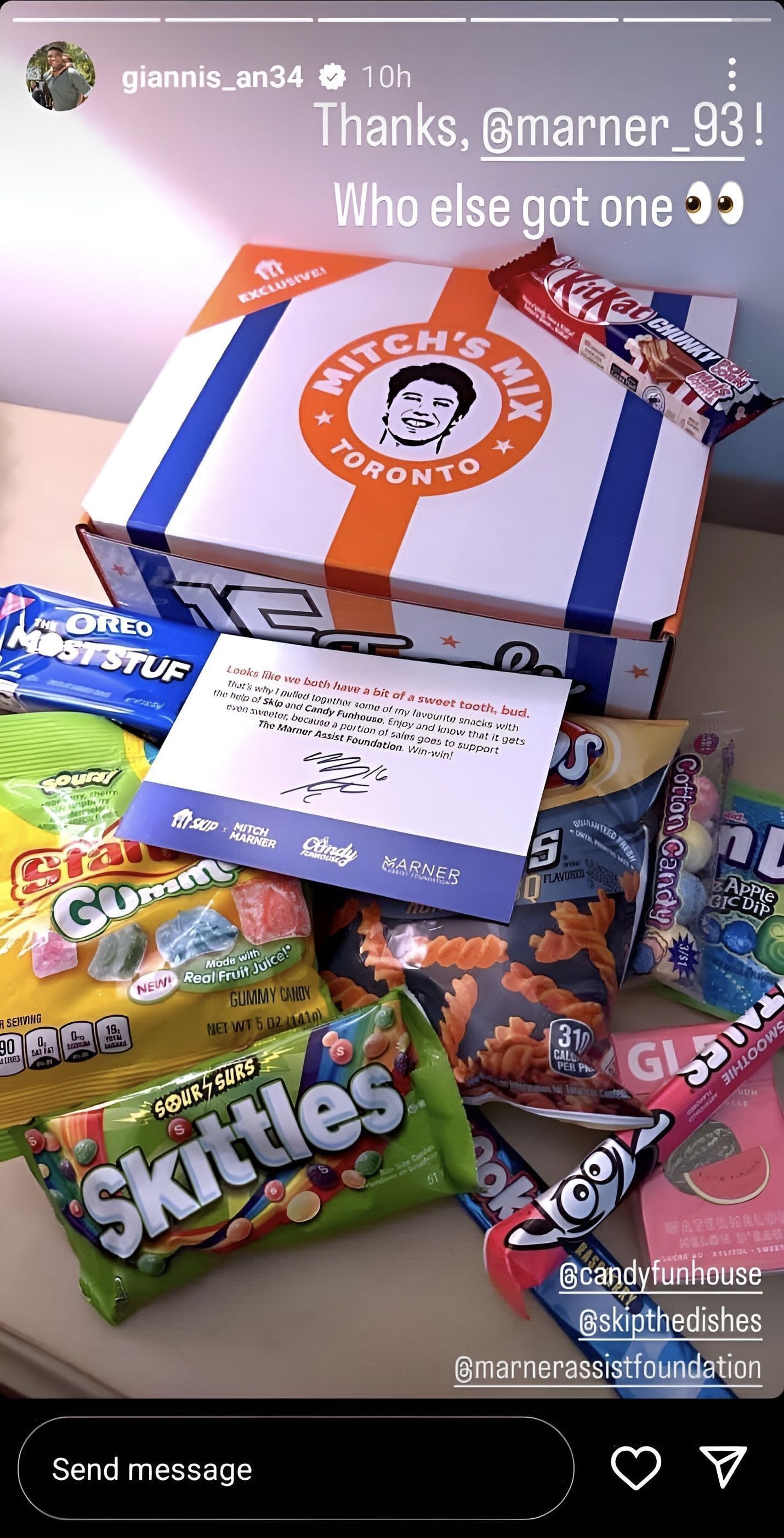 Mitch Marner collabs with Giannis Antetokounmpo's Candy Funhouse to ...