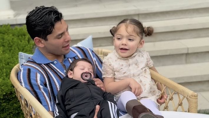 How many kids has Ryan Garcia got?