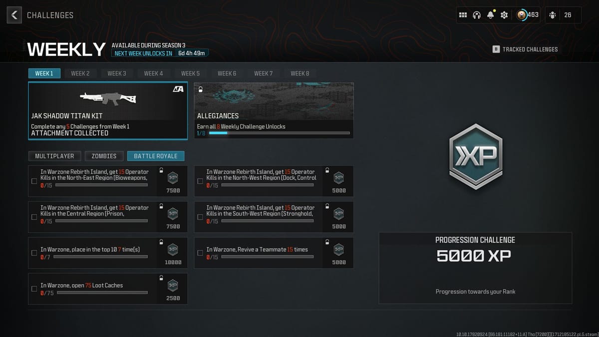 MW3 and Warzone Season 3 Week 1 challenges: How to complete, rewards ...