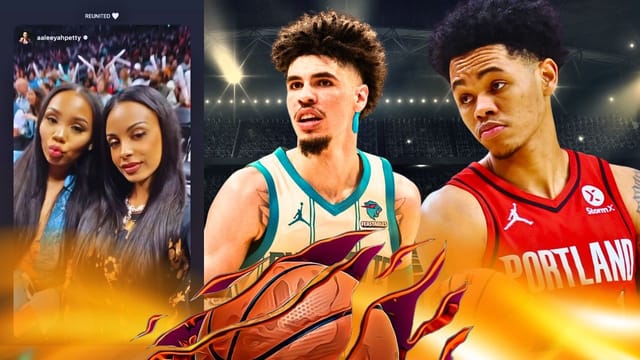 LaMelo Ball's girlfriend Ana Montana and Anfernee Simons' baby mama ...