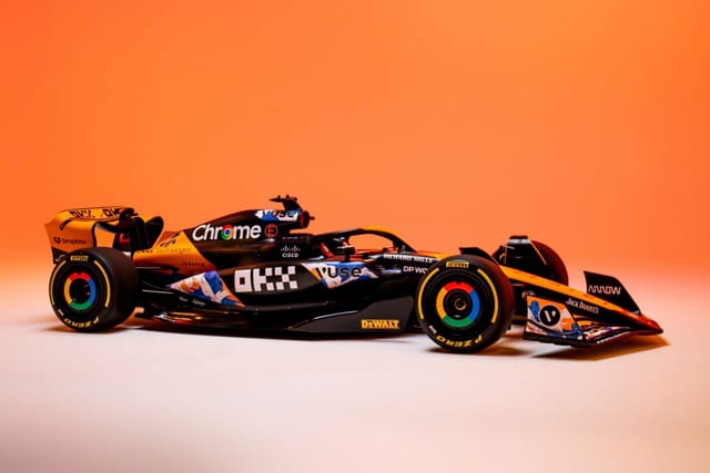 Mclaren Mercedes Fórmula Uno Formula 1 Crypto Partnership Between