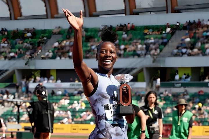How many Olympic medals has Shericka Jackson won?