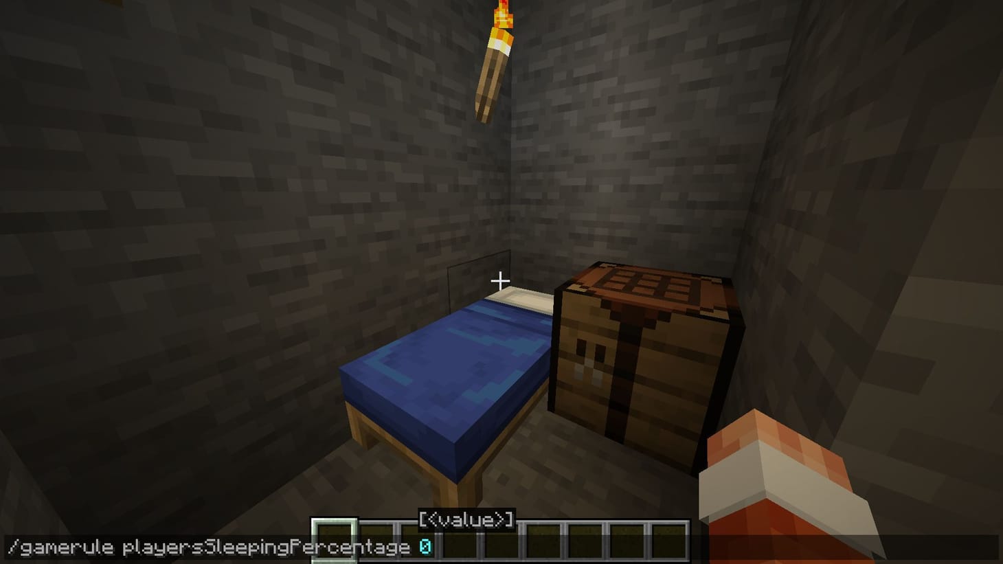 How to use One Player Sleep command in Minecraft Bedrock and Java