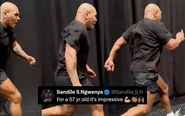 "For a 57 yr old it's impressive" - Fans react as Mike Tyson shows off ...