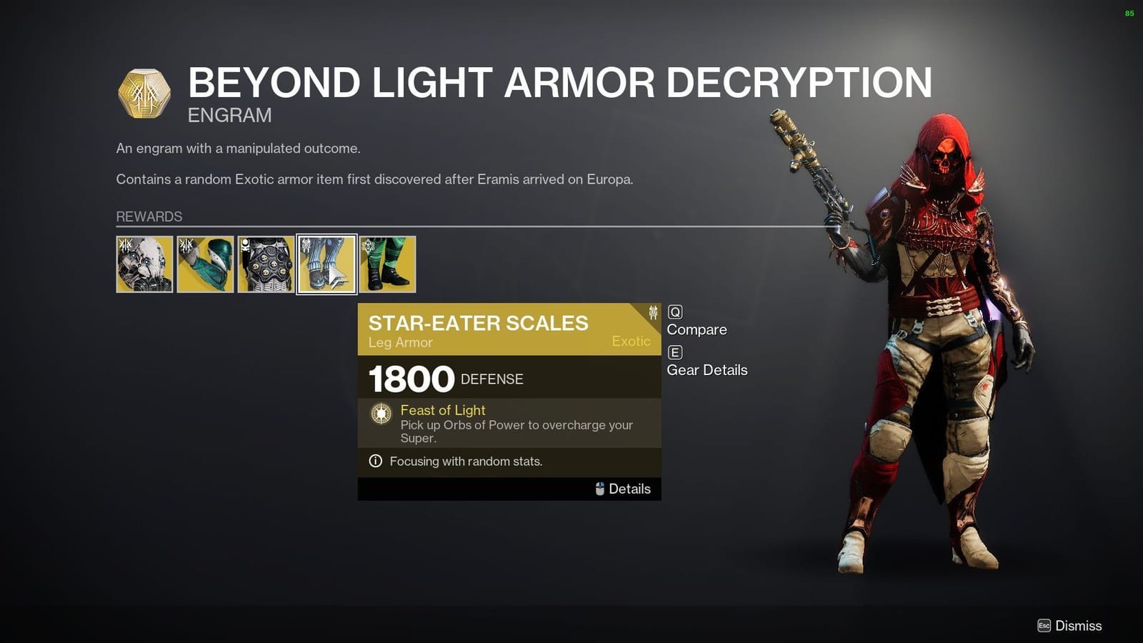 How to get the Star Eater Scales in Destiny 2
