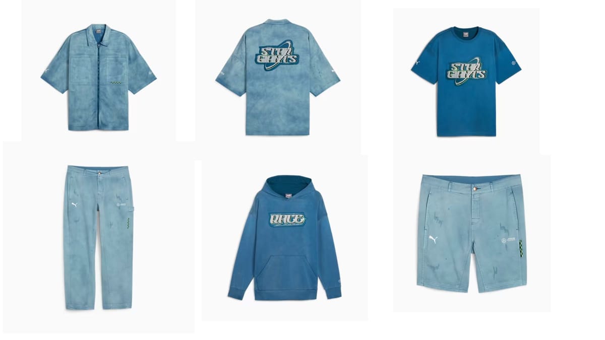 Puma x Mercedes AMG Petronas F1 team announces launch of Crews Go ...