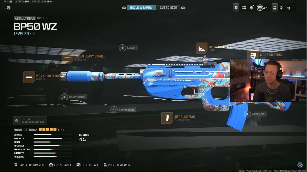 Best BP50 loadout Warzone (Season 5 Reloaded)