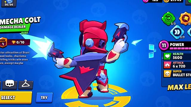 Brawl Stars Mecha Colt Skin Cost Design And More