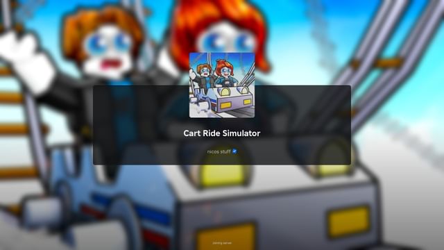 Cart Ride Simulator codes